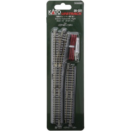 DESVIO DERECHA R 481 mm 15º UNITRACK N